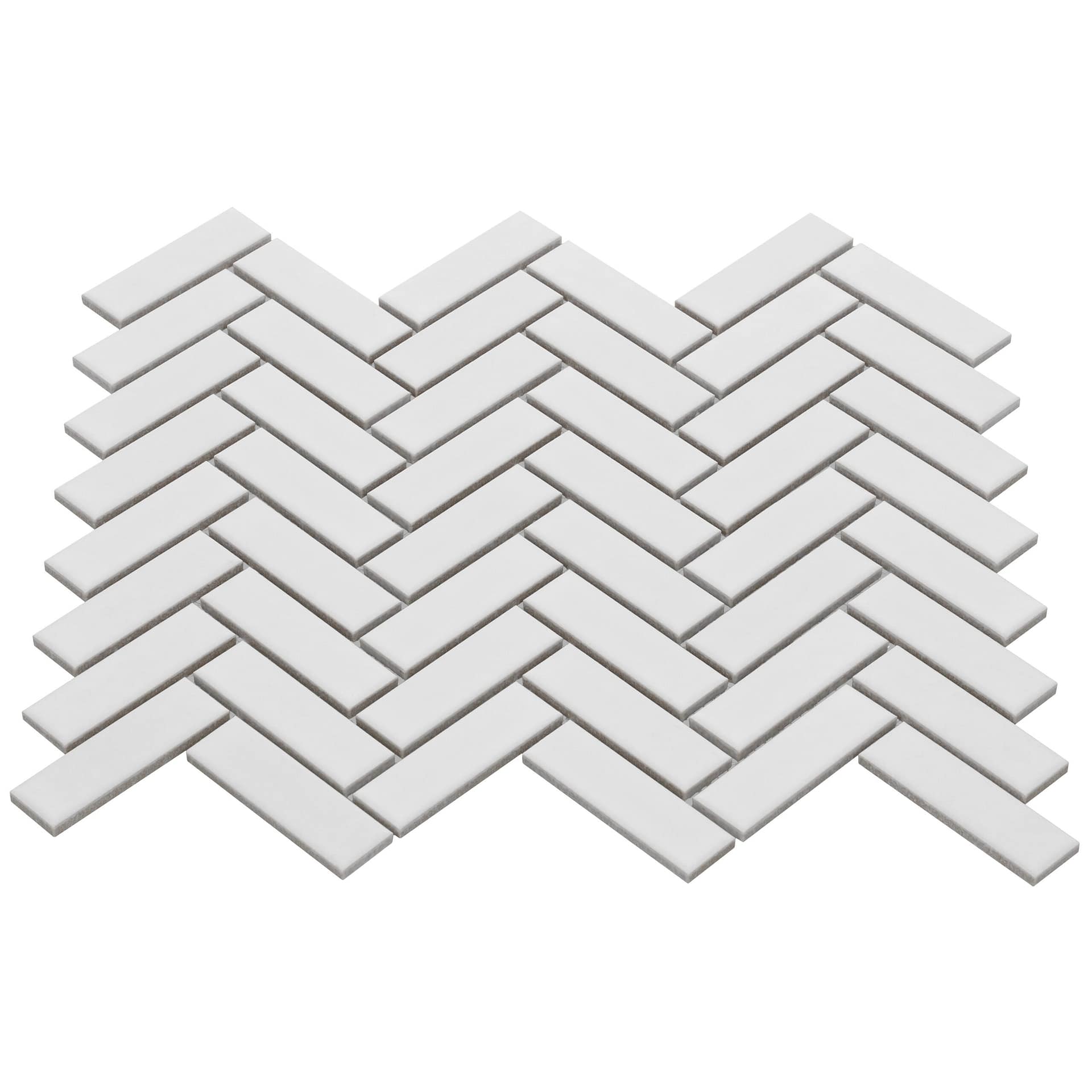 Mosaik Stick Fiskben Vit Matt - dvothed ab