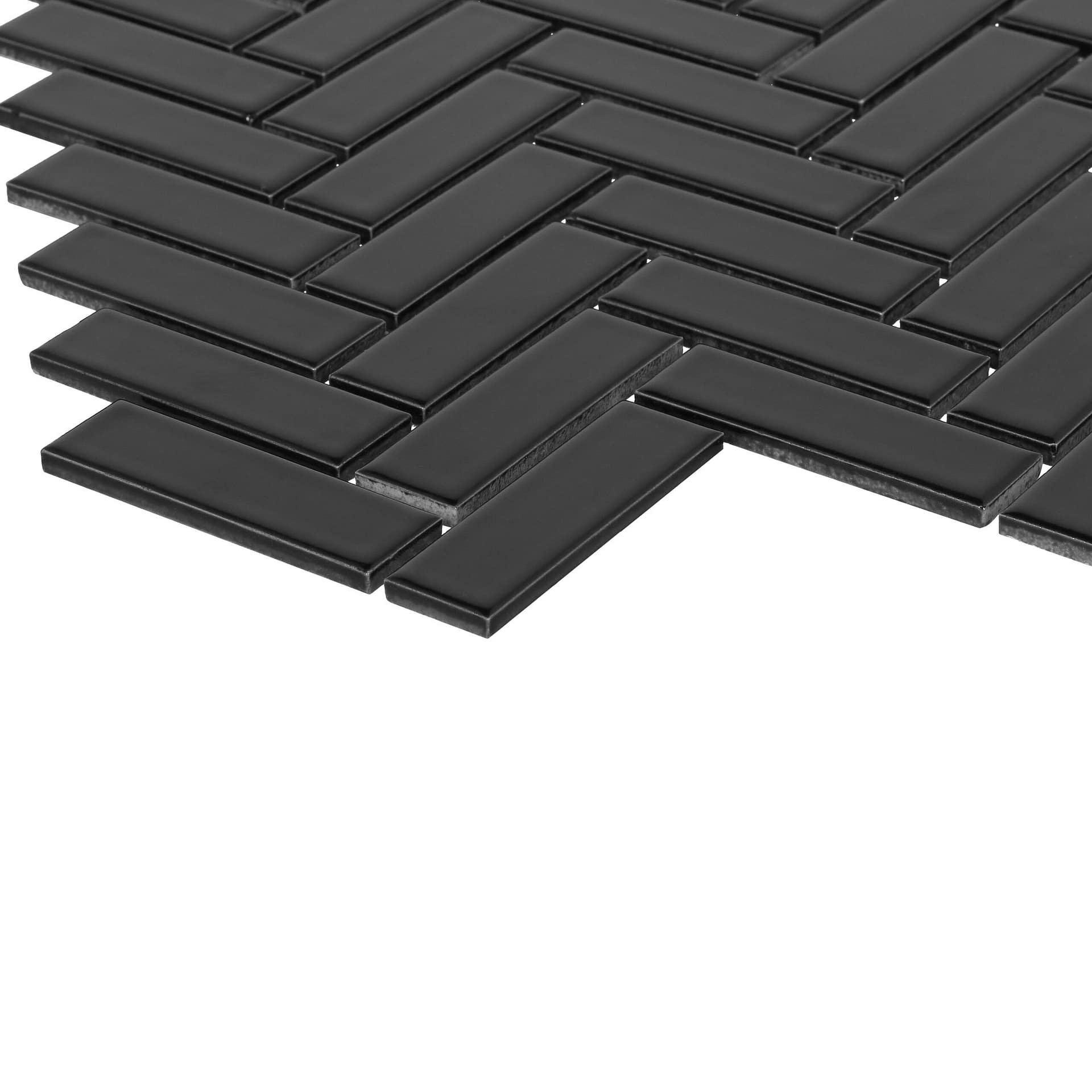 Mosaik Stick Fiskben Svart Matt - dvothed ab