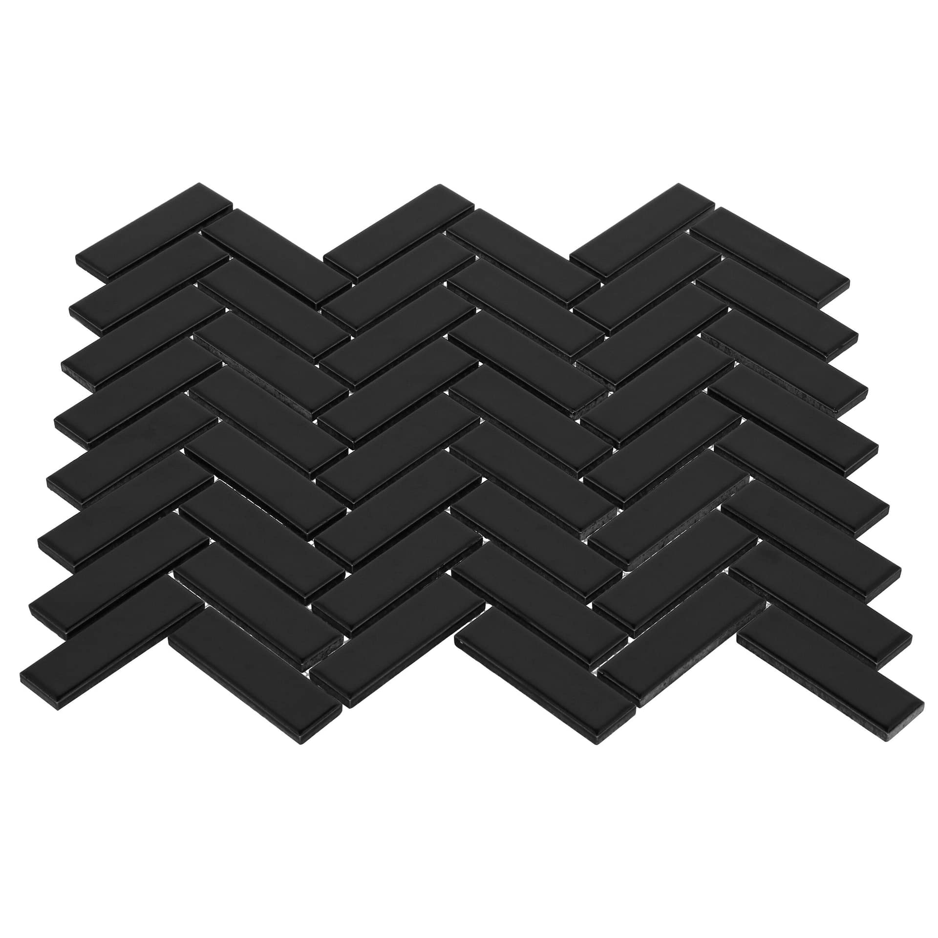 Mosaik Stick Fiskben Svart Matt - dvothed ab